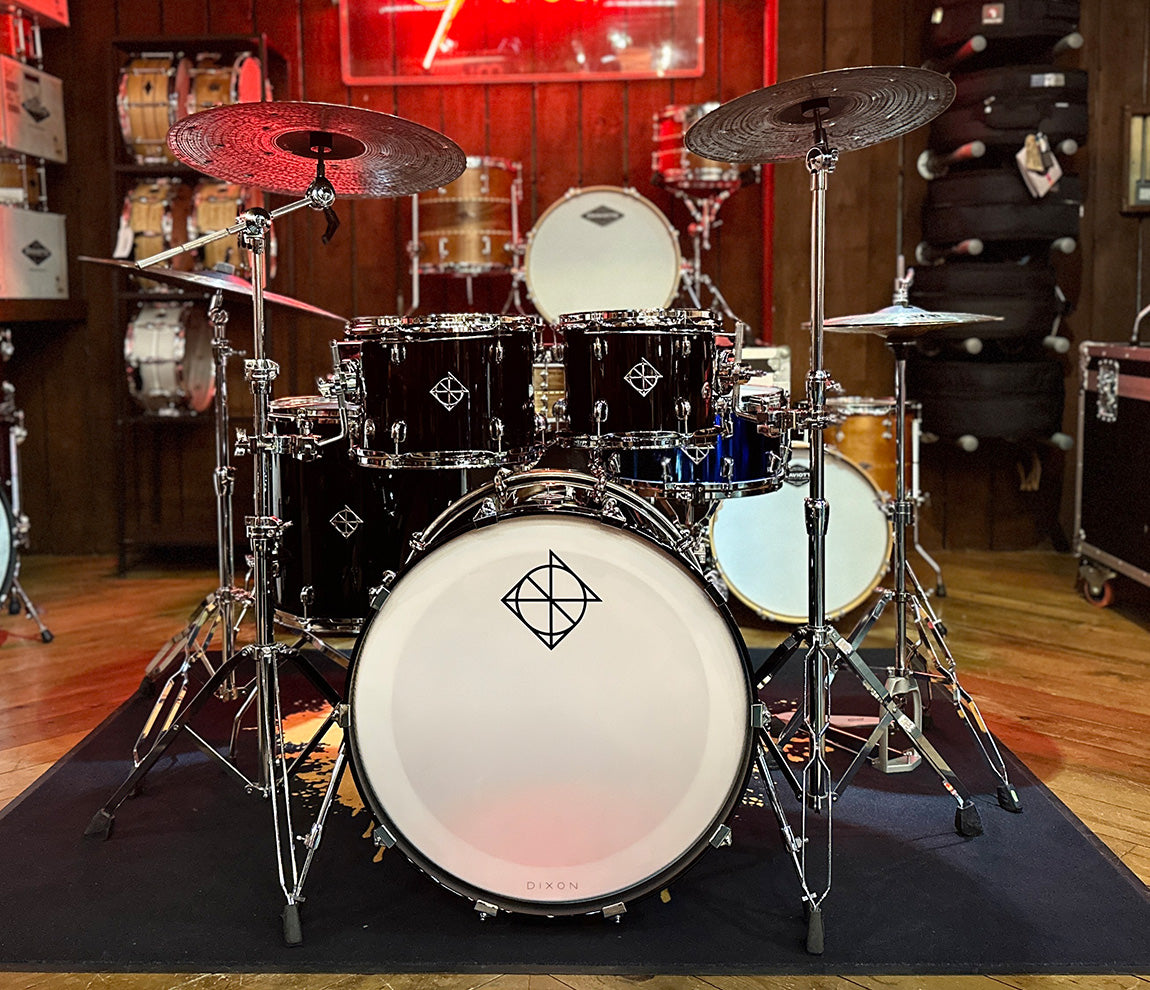 Dixon Cornerstone Hybrid 4-piece Shell Pack in Piano Black – Drum Shop