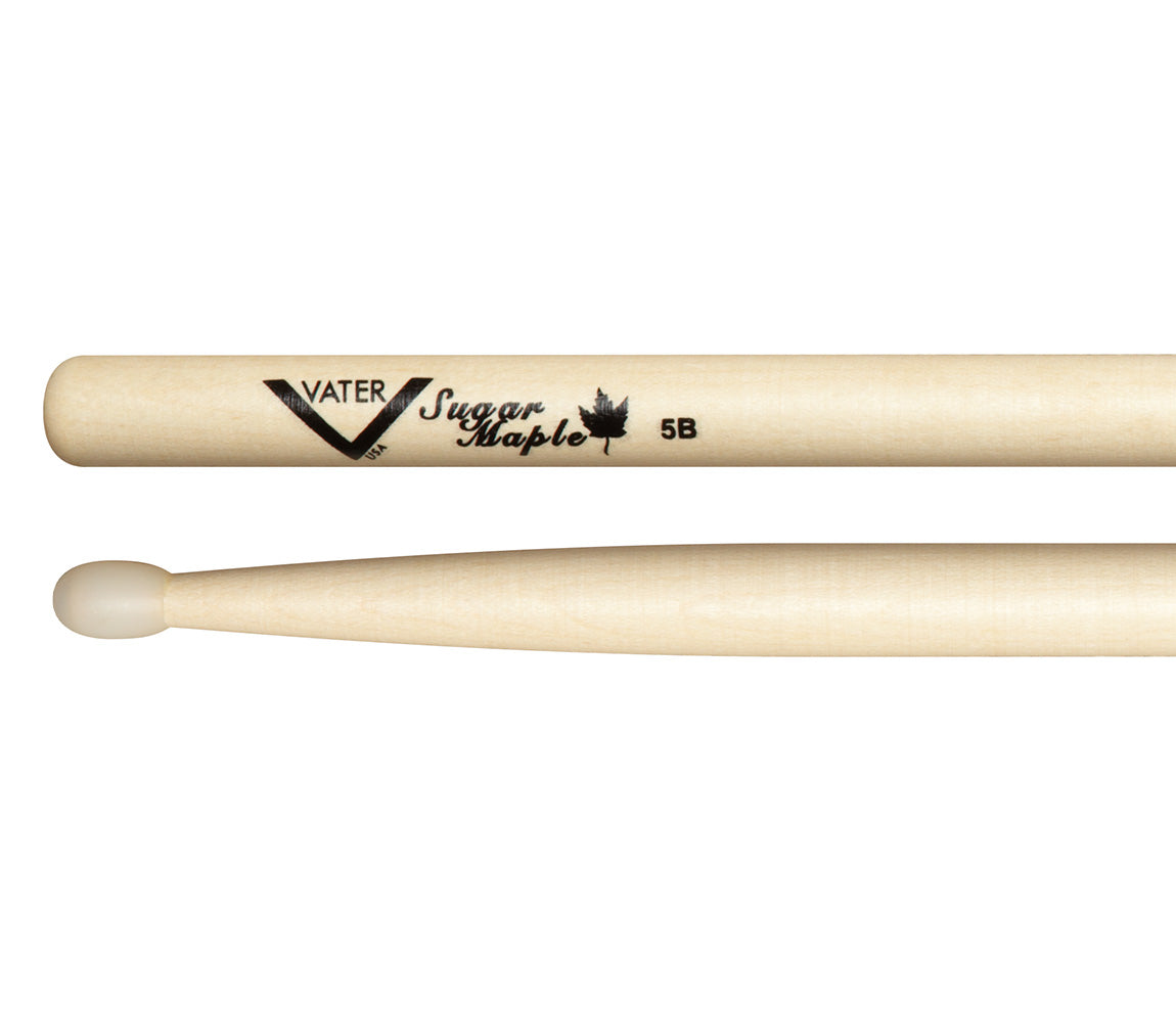 Vater Sugar Maple 5B Nylon Tip Drumsticks – Drum Shop