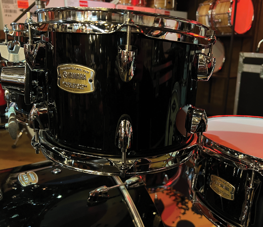 YAMAHA Stage Custom 6-piece Shell Pack in Raven Black (2 Floor Toms ...