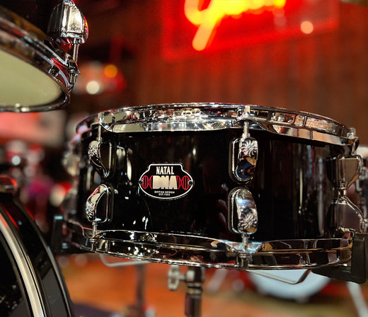 Natal DNA 5-piece Drum Kit with Hardware and RAW Cymbals in Black ...