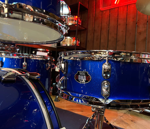 Natal DNA 5-piece Drum Kit with Hardware and Cymbals in Blue – Drum Shop
