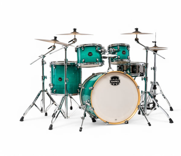 Mapex Armory Series 5 Piece Rock Fusion Shell Pack In Jade Stone Burst ...