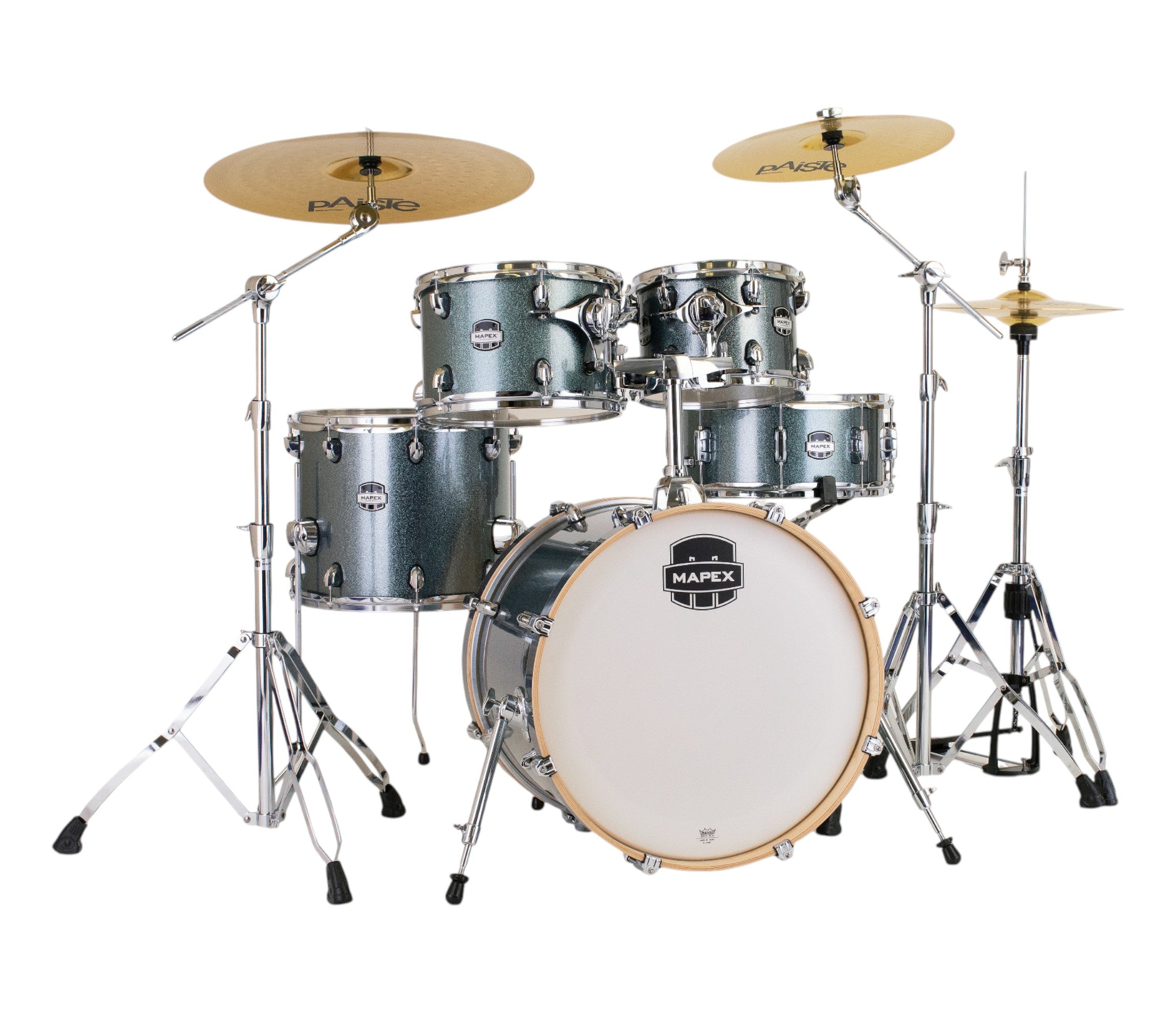 Mapex Mars Birch 20" 5-Piece Fusion Kit in Twilight Sparkle w/ Hardwar ...