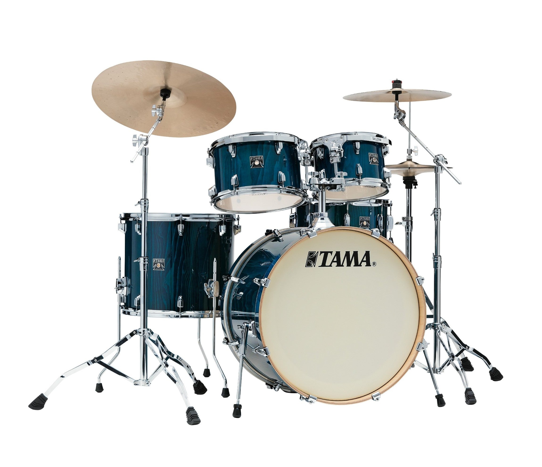Tama Superstar Classic 22" 5 Piece Shell Pack in Gloss Sapphire Laceba ...