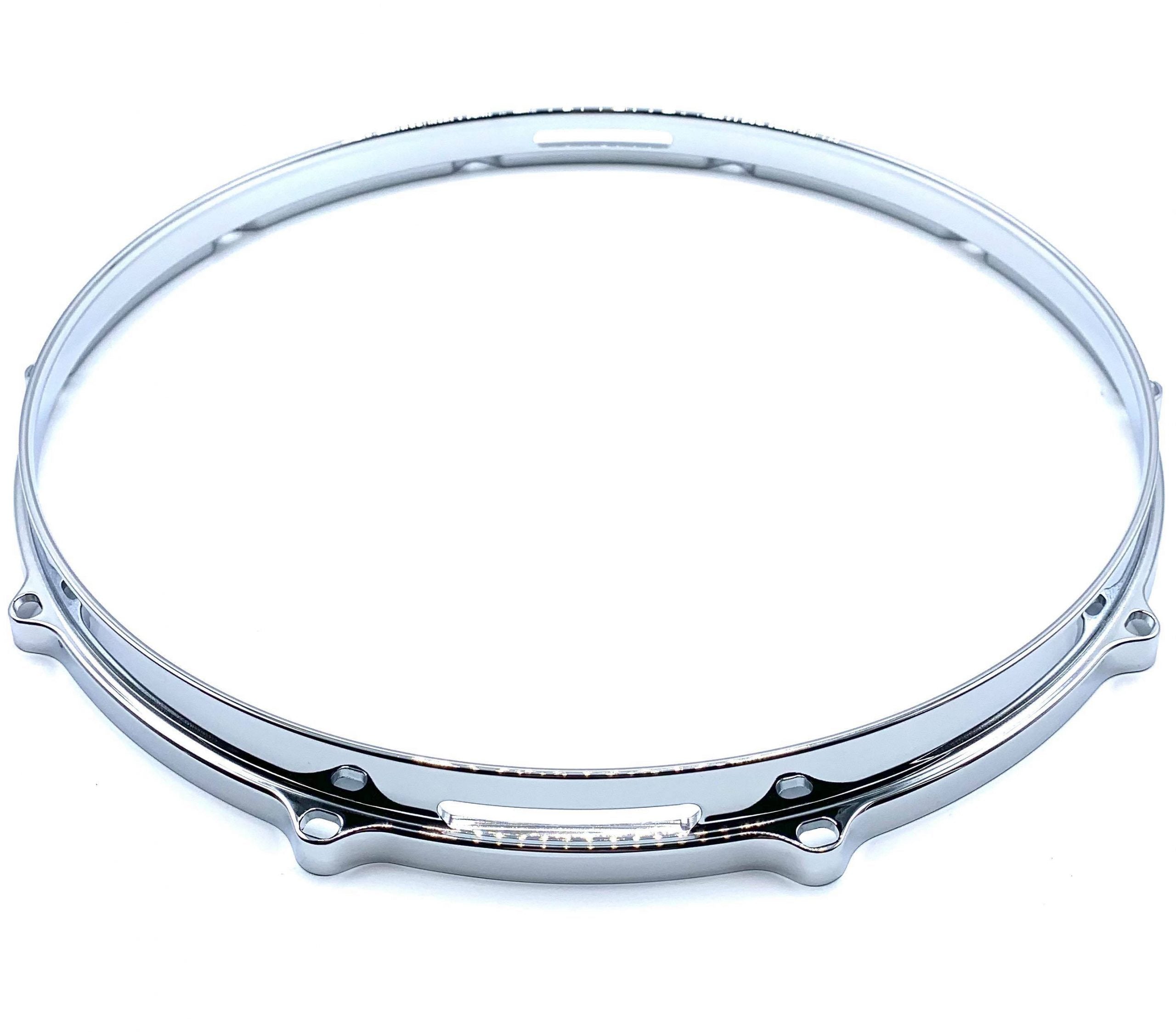 Worldmax 14" 10 Lug Die Cast Hoop - Chrome - Snare Side – Drum Shop