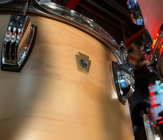 Ludwig Legacy Maple "Hollywood" 4-piece Shell Pack in Natural Satin St ...