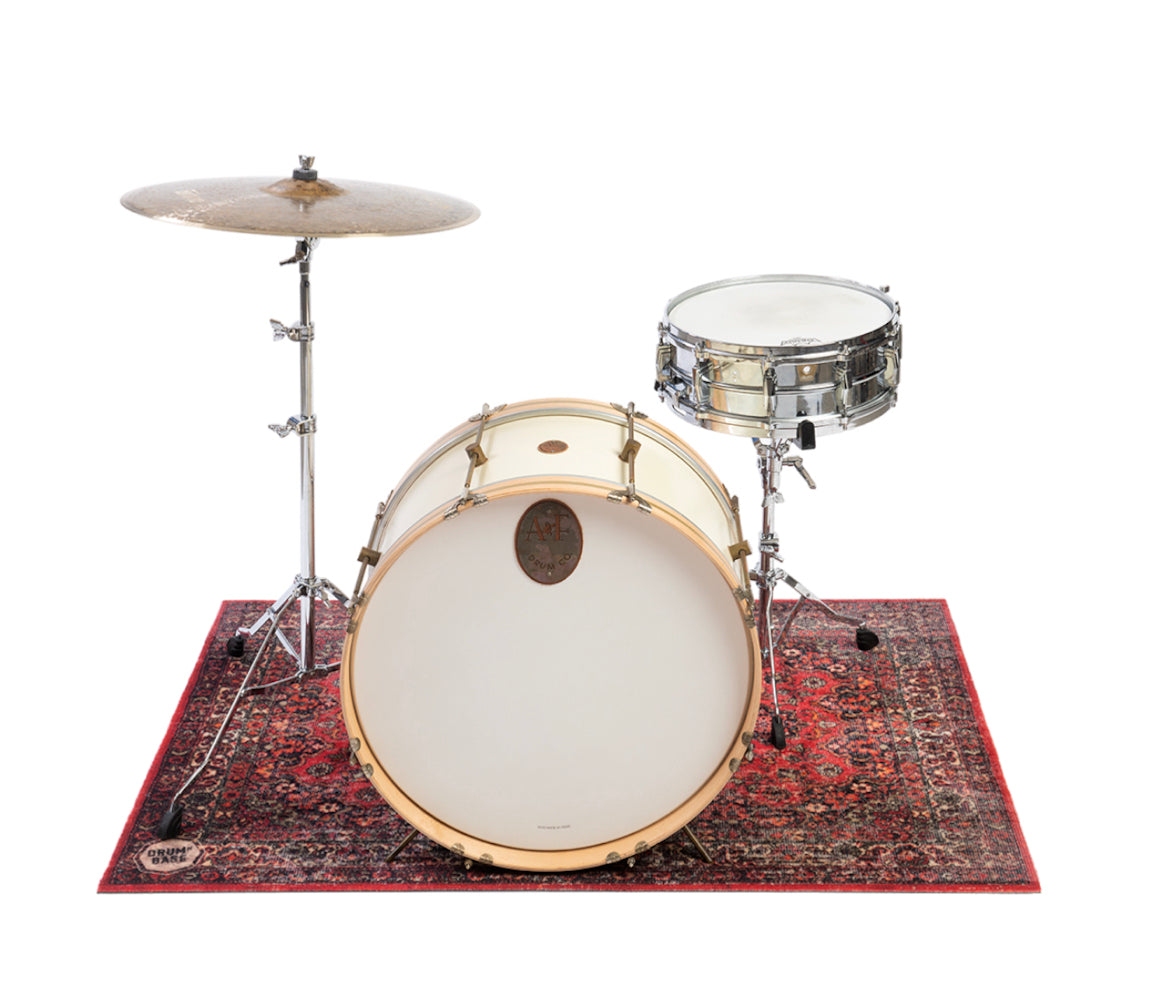 Drum N Base Vintage Persian Stage Rug - Original Red - 130 x 90cm ...