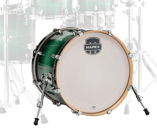 Mapex Armory 20" x 16" Bass Drum, No Bd Mount In Emerald Burst – Drum Shop